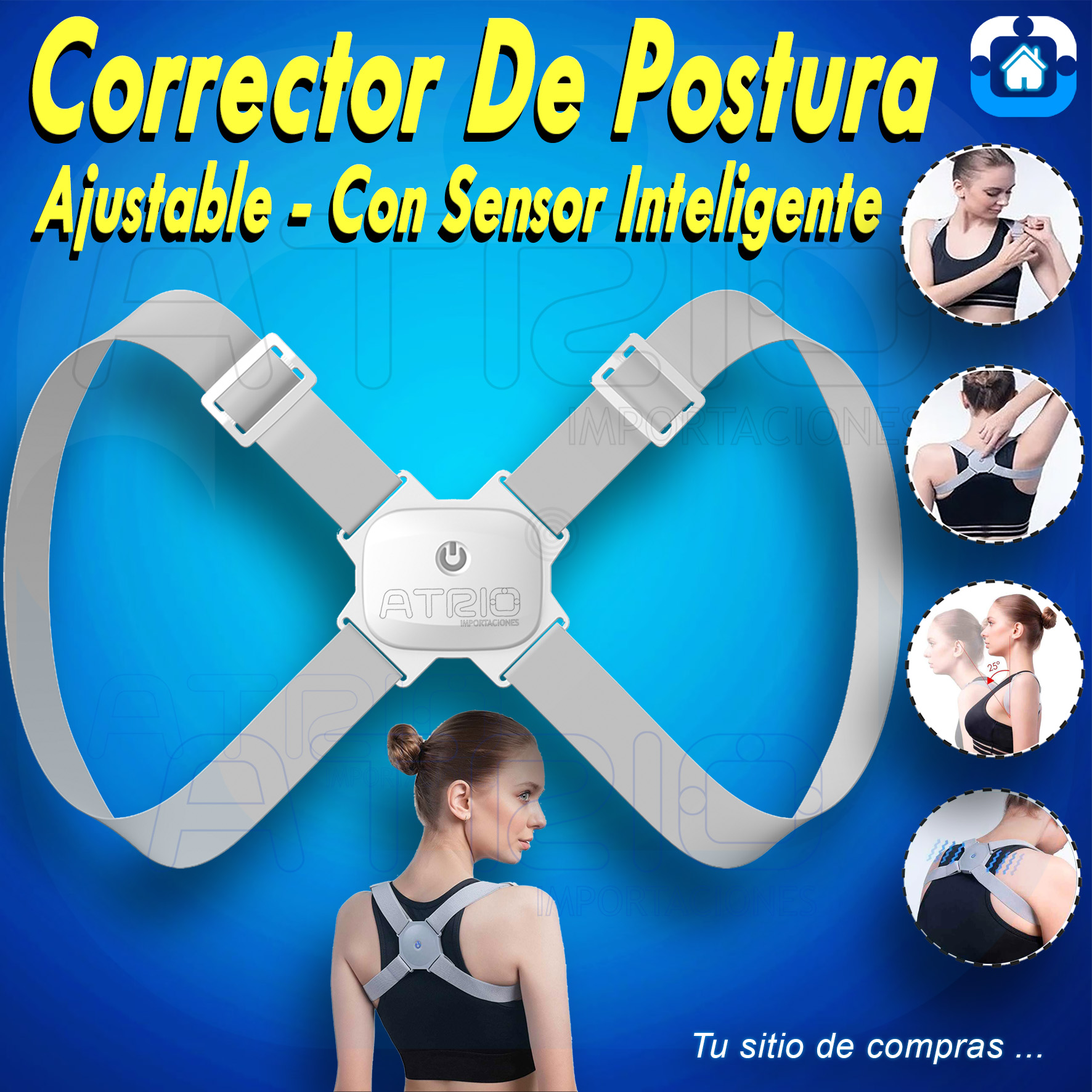 Corrector De Postura Smart – Atrio